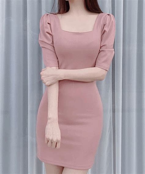 꽃놀이추천 당일배송 데이트룩 원피스 2color 반팔원피스 반팔 꽃놀이 벚꽃 핑크 러블리 신상 데일리룩 오피스룩 출근룩 봄