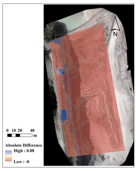 Absolute Difference Between The Dsms Of Dataset B Before And After