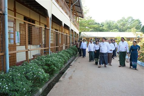 မွန်ပြည်နယ်ဝန်ကြီးချုပ် ဦးအောင်ကြည်သိန်း မွန်ပြည်နယ်အတွင်းရှိ ၂၀၂၃