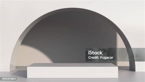 빈 제품 연단 스탠드 이미지 몽타주를 위한 공간을 복사합니다 흰색 배경 3d 렌더링 0명에 대한 스톡 사진 및 기타 이미지 0명 3차원 형태 건설 플랫폼 Istock