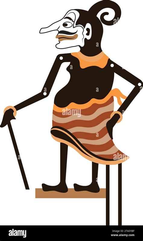 Javanese Puppet Stock Vector Images Alamy