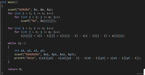 基础算法 求子矩阵的和 java求子矩阵 csdn博客