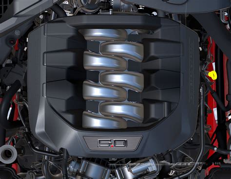 2022 Mustang Gt350 Engine