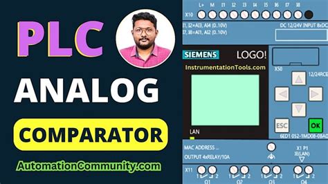 Analog Comparator In Plc Automation Basic Course Instrumentation Tools