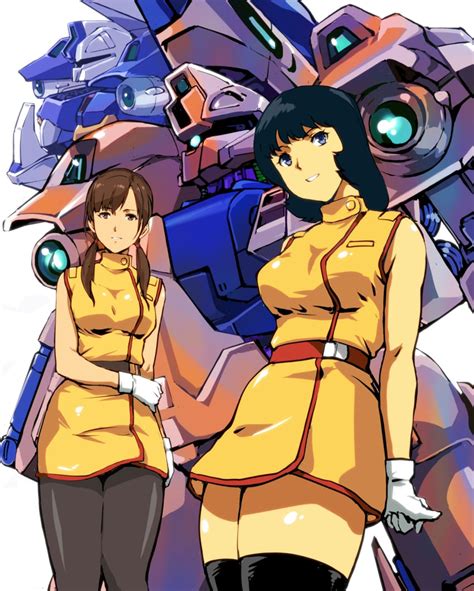 Fa Yuiry Methuss And Avey Alva Gundam And 2 More Drawn By Kamisimo