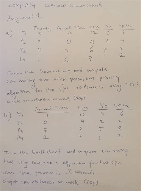 Solved Comp 214 20192020 Summer School Assignment 1