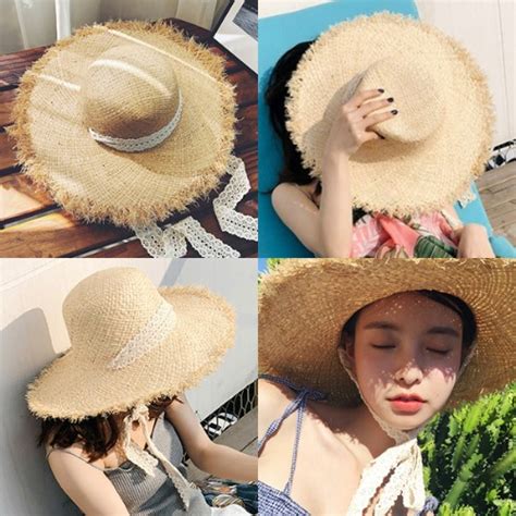 드레시백 비앙카 밀짚 왕골 라탄 리본 비치 보터햇 모자 파나마햇 챙넓은 라피아햇 여름 여행룩 챙모자 러블리 휴양지룩 코디 자외선 차단 햇빛 가리개