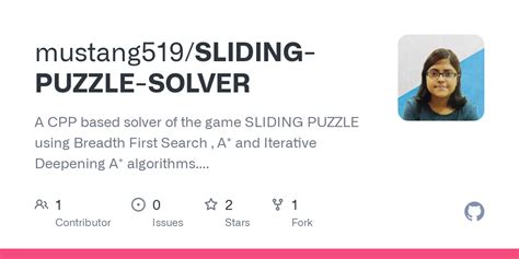 Github Mustang Sliding Puzzle Solver A Cpp Based Solver Of The