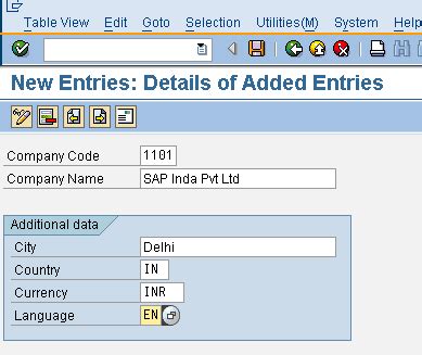 ENTERPRISE STRUCTURE SAP SD
