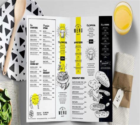 Starters Menu Starters Menu