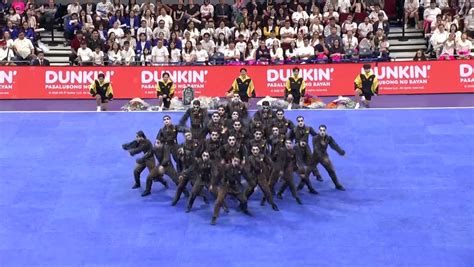 Philippine Ust Ended It With A Bang 🖤 The Ust Salinggawi Dance Troupe