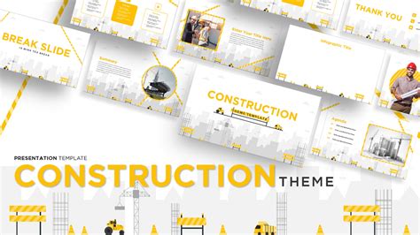 Construction Powerpoint Theme Slidebazaar