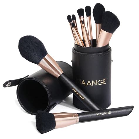 Maange Makeup Brushes 10pcs Makeup Brush Set Professional Foundation