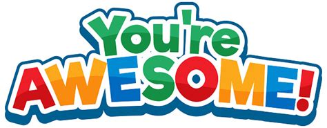 You Are Awesome Font Cartoon Text向量圖形及更多主題圖片 主題 信 文件 全景 Istock