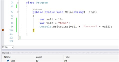 Understanding Of Var Keyword In C Cnetsql Server And Microsoft Azure