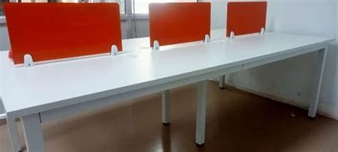 Particle Board 6 Seater Linear Modular Office Workstation At ₹ 3900 Piece In Ahmedabad