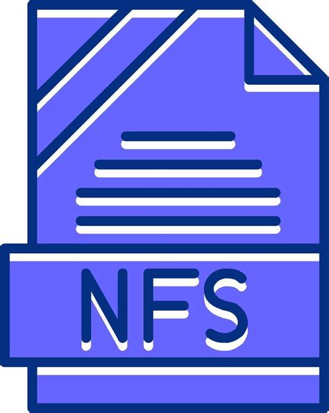 Nfs Filled Slip Style Icon 53859682 Vector Art At Vecteezy