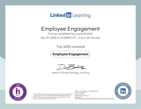 Layali Khaled On Linkedin Certificate Of Completion