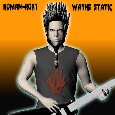 🎨 Wayne Static X Fan Art・ Obj File For ・cults