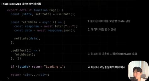 학습 Next js Day 사전 렌더링과 데이터 페칭
