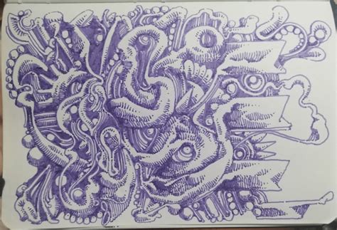 Purple Blobs Rsurrealism