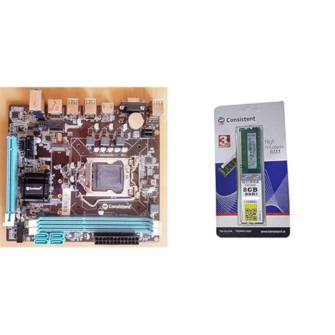 Amazon In Buy Consistent DDR3 Motherboard CMB H61 Consistent 8GB DDR3 1600MHz Desktop RAM