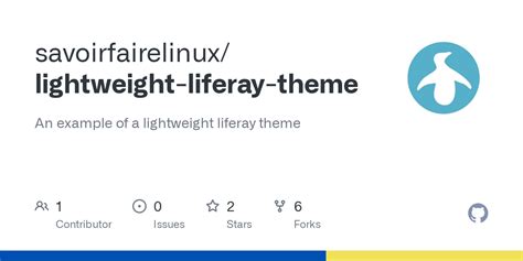 Github Savoirfairelinuxlightweight Liferay Theme An Example Of A Lightweight Liferay Theme