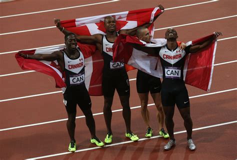 Happiness To Heartbreak Team Canadas 4x100 Disqualification In Photos