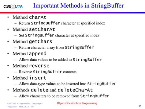 Object Oriented Java Programming Ppt Download