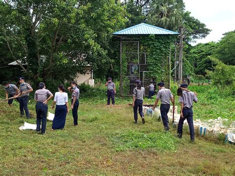 ၅၆ နှစ်မြောက် မြန်မာနိုင်ငံရဲတပ်ဖွဲ့နေ့ကို ကြိုဆိုဂုဏ်ပြုသောအားဖြင့် ပြည်သူ့အကျိုးပြု သန့်ရှင