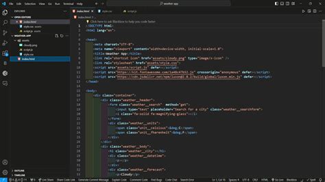 Swopnajit Sahoo On Linkedin Webdev Weatherapp Html Css Bootstrap Javascript Prodigyinfotech