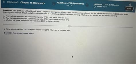 Solved E Homework Chapter Homework Question P Chegg