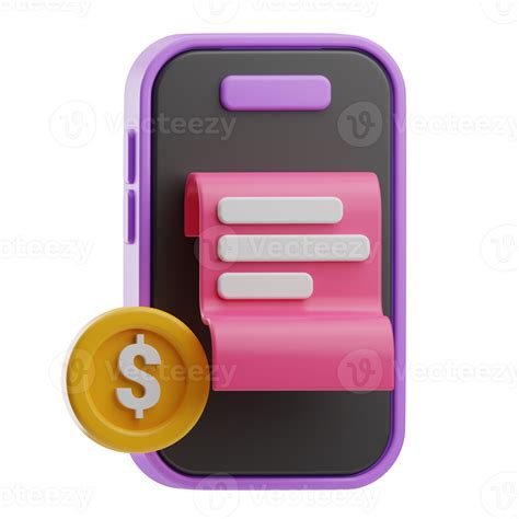 E Commerce And Shopping Object Electronic Ticke 3d Illustration