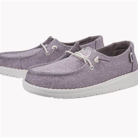 Hey Dude Shoes Hey Dude Lilac Color Purple Size Various