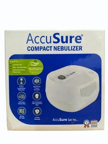Accusure Compact Nebulizer At Rs 910 Piece एक्यूश्योर नेब्युलाइज़र In Dehradun Id 2854069718397