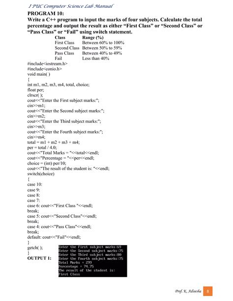 I Puc Cs Labprograms Pdf I Puc Cs Labprograms Pdf