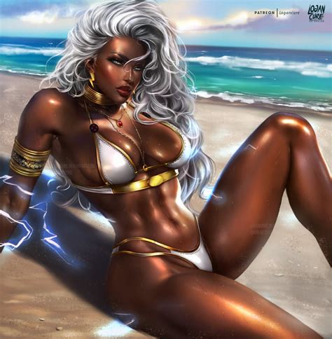 Storm Marvel And 1 More Drawn By Logancure Danbooru