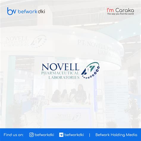 Lowongan Kerja Pt Novell Pharmaceutical Labs Desember 2022 Befwork