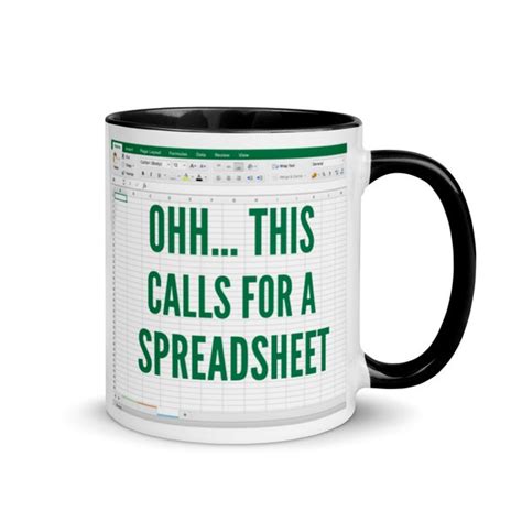 Excel Mug Etsy