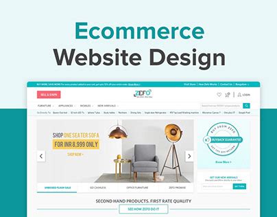 UI UX Design For Ecommerce Website Behance