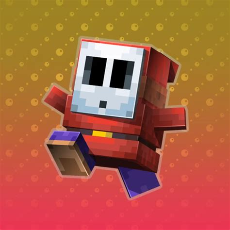 Super Mario Shy Guy Minecraft Texture Pack