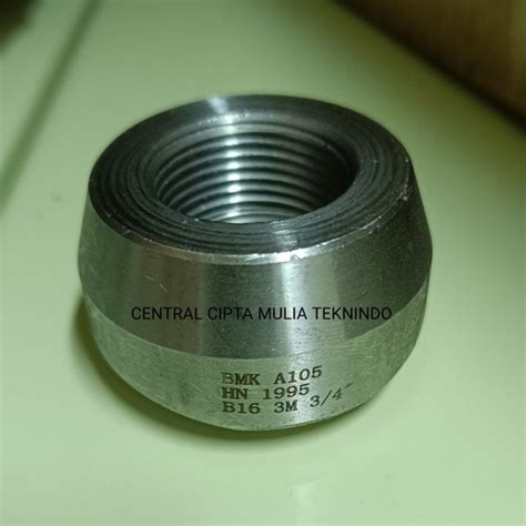 Jual Threadolet Besi 1 2 Inch Class 3000psi Drat Npt Jakarta Barat Central Cipta Mulia