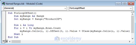 Excel Vba To Loop Through Named Range 6 Suitable Examples