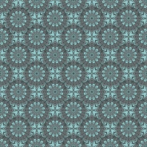 Premium Vector Seamless Vector Texture With Abstract Ornaments