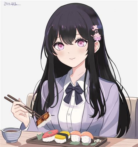 아기새 작가 아트머그 Ld 미소녀 오마카세 드려요