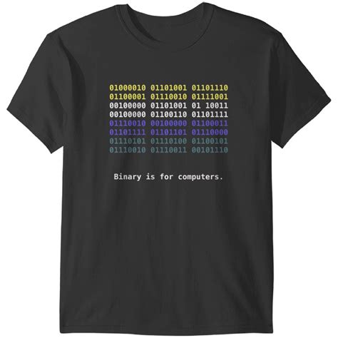 binary is for computers nonbinary pride flag nonbinary t shirt sold