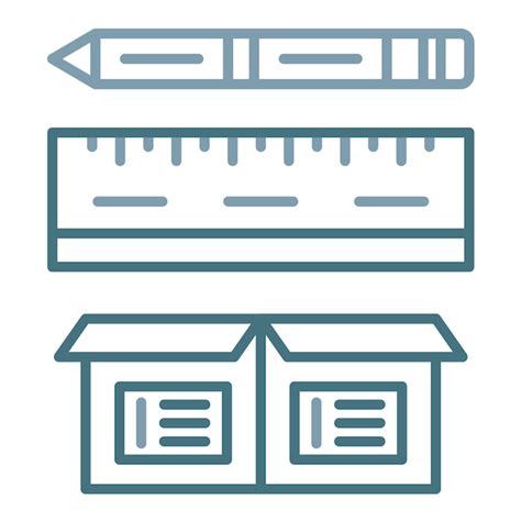 Premium Vector Learning Material Flat Illustration