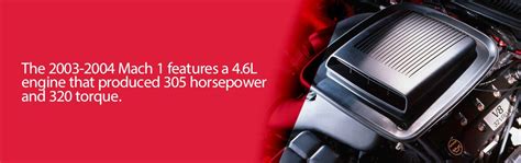 2003 Mach1 Specs 2004 Mustang Mach 1 Specs