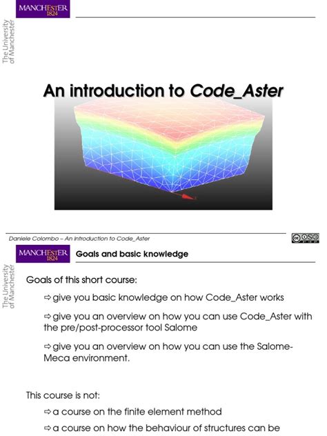 an introduction to code aster pdf file format computer file