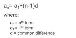 Arithmetic Sequence Calculator